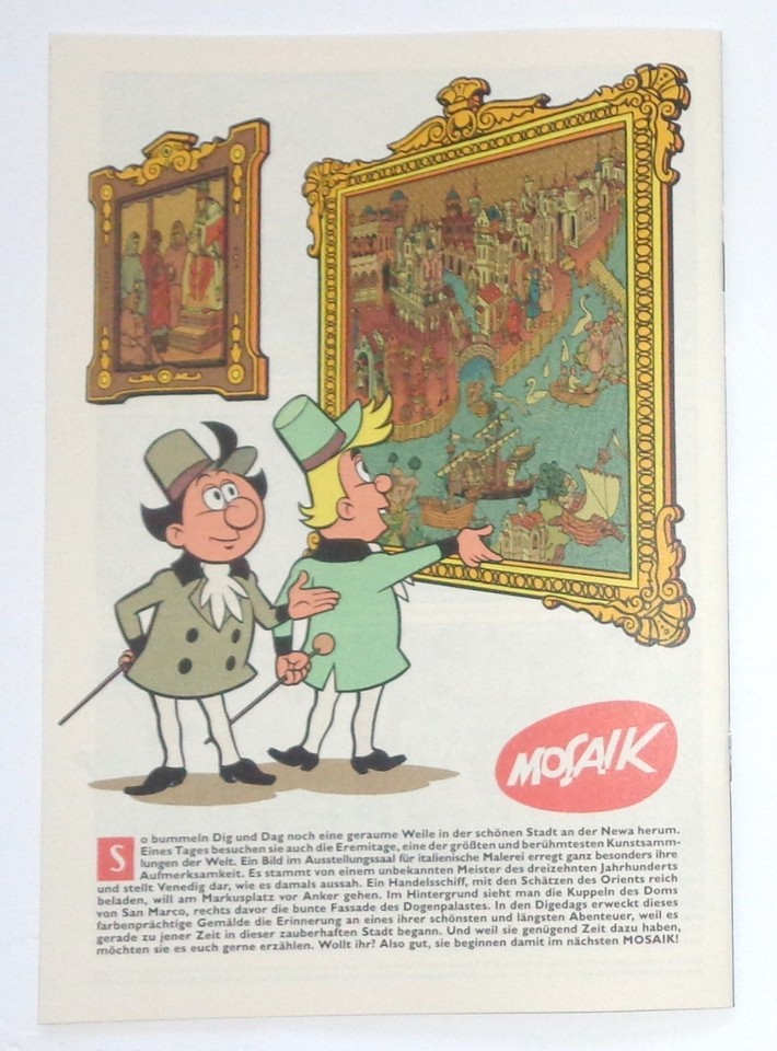 MOSAIK – Neues Heft Nr. 91 – Die Digedags - Hannes Hegen - Variant ...