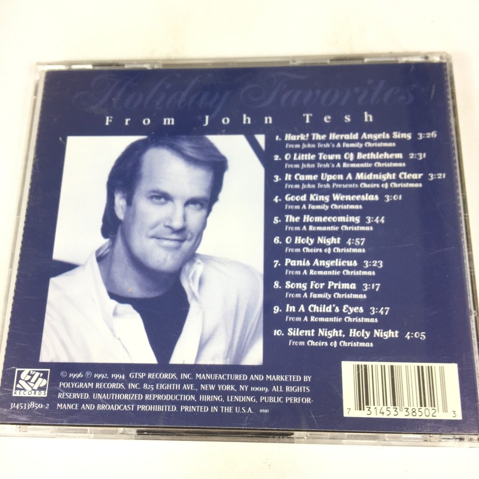 Holiday Favorites - Audio CD By John Tesh | eBay