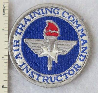 AIR TRAINING COMMAND INSTRUCTOR US AIR FORCE PATCH Vintage USAF ...