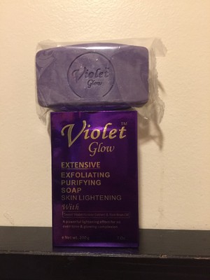 Violet Glow Extensive Exfoliating Purifying Soap. FREE SHIPPING | eBay