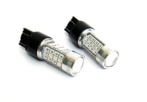 580 7443 W21/5W 582 Bulb SAMSUNG LED 80W Indicator Fog Tail Brake Stop ...