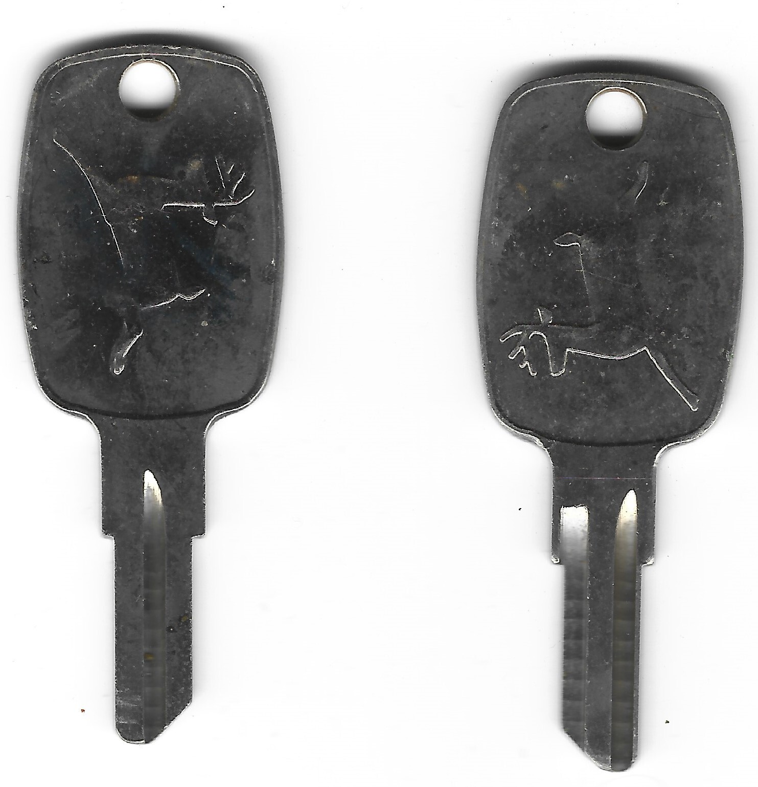 John Deere Uncut key blanks with Deer Logo Ilco 1098JD | eBay