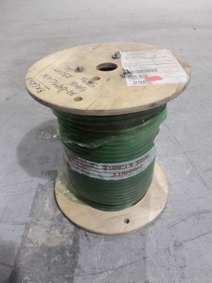 New Priority Wire 14-04TC-VN Bigger Roll Cable Green AK | eBay