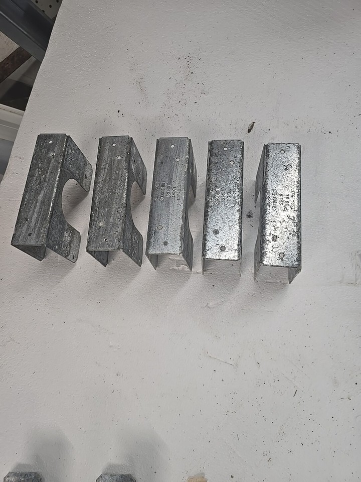 Lot 5 Simpson Strong-Tie Stud Shoe Galvanized Steel 16-Ga Ss1.5 | eBay