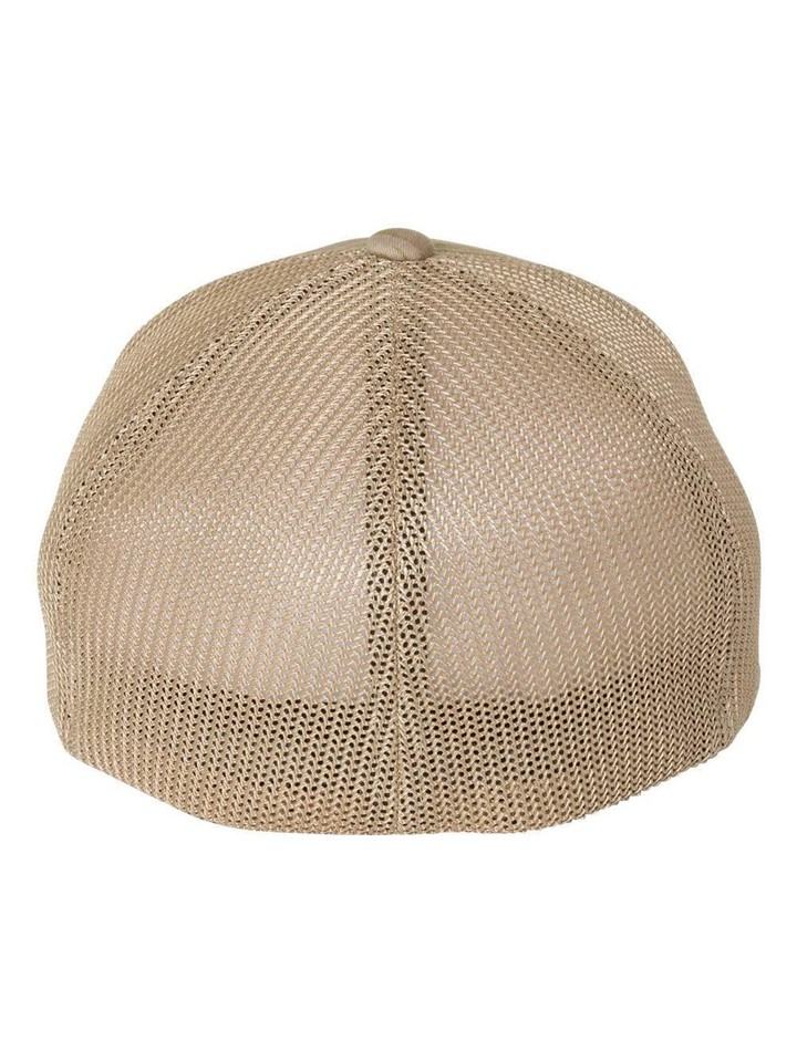 FLEXFIT 6511T - FITTED TRUCKER CAP, MESH BACK, BASEBALL HAT, PLAIN ...