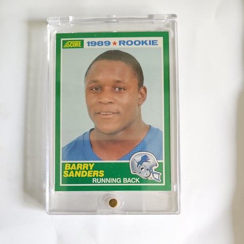 1989 Score #257 Barry Sanders RC Rookie Card Mint & Centered UV361 | eBay