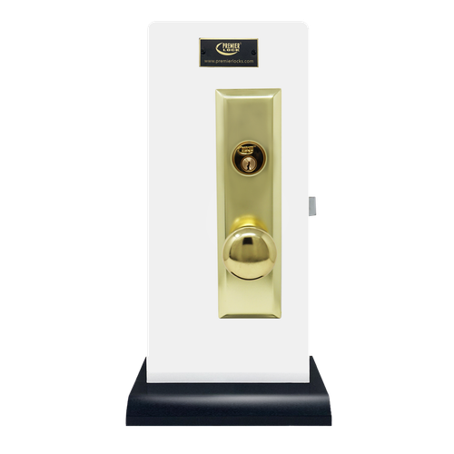 Premier Lock Mortise Lock Set for Exterior Doorways 2 1/2" and 2 3/4 ...