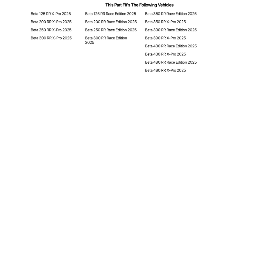 Attack Graphics Renegade Radiator Shroud Decal Beta Red For Beta 350 RR ...