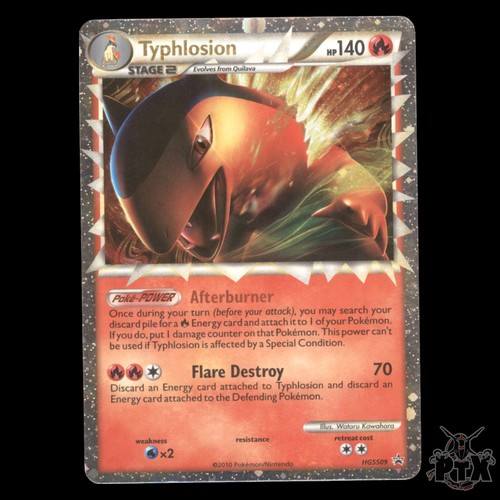 Typhlosion Prime #HGSS09 Hearthgold&Soulsilver Promo Lightly Played ...