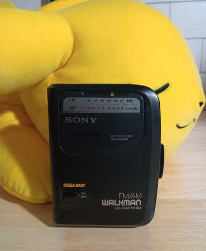 Sony Walkman WM-FX103 AM/FM Radio Cassette Player Mega Bass - New Belt ...