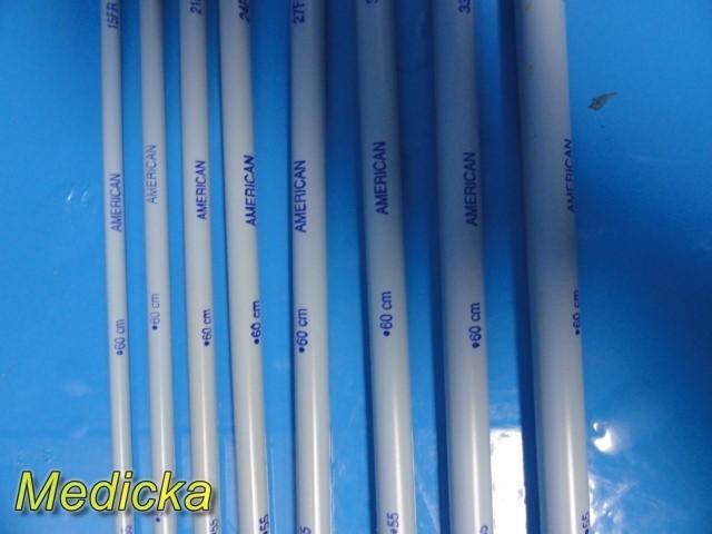 ConMed American Esophageal Dilator Set 15–60 Fr W/ Hard Case & Guide ...