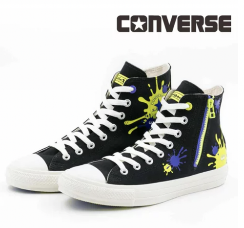 Converse All Star Splatoon 3 Sneakers Zip Z HI Japan Limited US4.5/23 ...