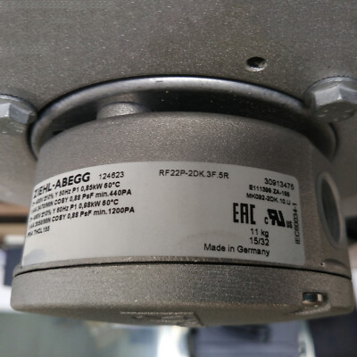 1Pc New ZIEHL-ABEGG Fan RF22P-2DK.3F.5R Free shipping#XR | eBay