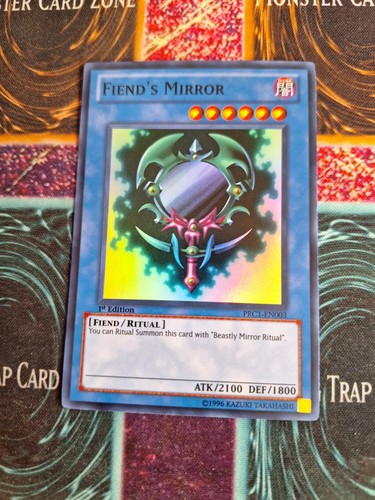 Yu-Gi-Oh! Fiend's Mirror 2012 Premium Tin PRC1-EN003 Super Rare 1st ...