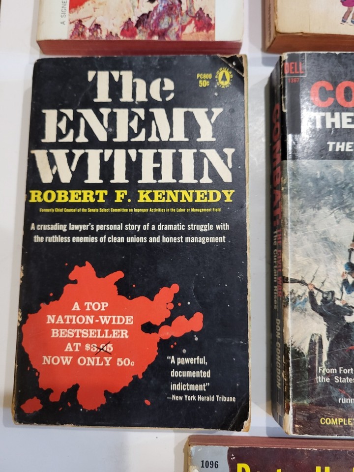 Lot Of very collectible/famous Paperbacks 1950-1960s X17 Books See ...
