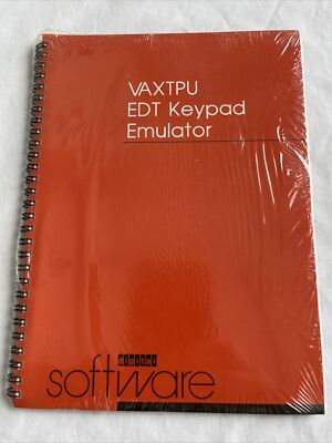 VAXTPU EDT Keypad Emulator Manual - VAX - DEC / Digital Equipment Corp | eBay