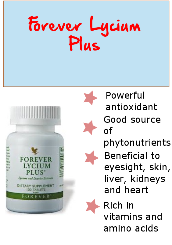 Forever LYCIUM Plus 100 tabl. Eyesight, Powerful antioxidant / Kosher/Halal | eBay