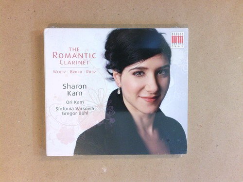 RARE CD / SHARON KAM / THE ROMANTIC CLARINET, WEBER, BRUCH, RIETZ ...