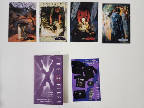 Lot of 4 The X-Files Episode Collector Cards with Art from Vhs Vintage ...