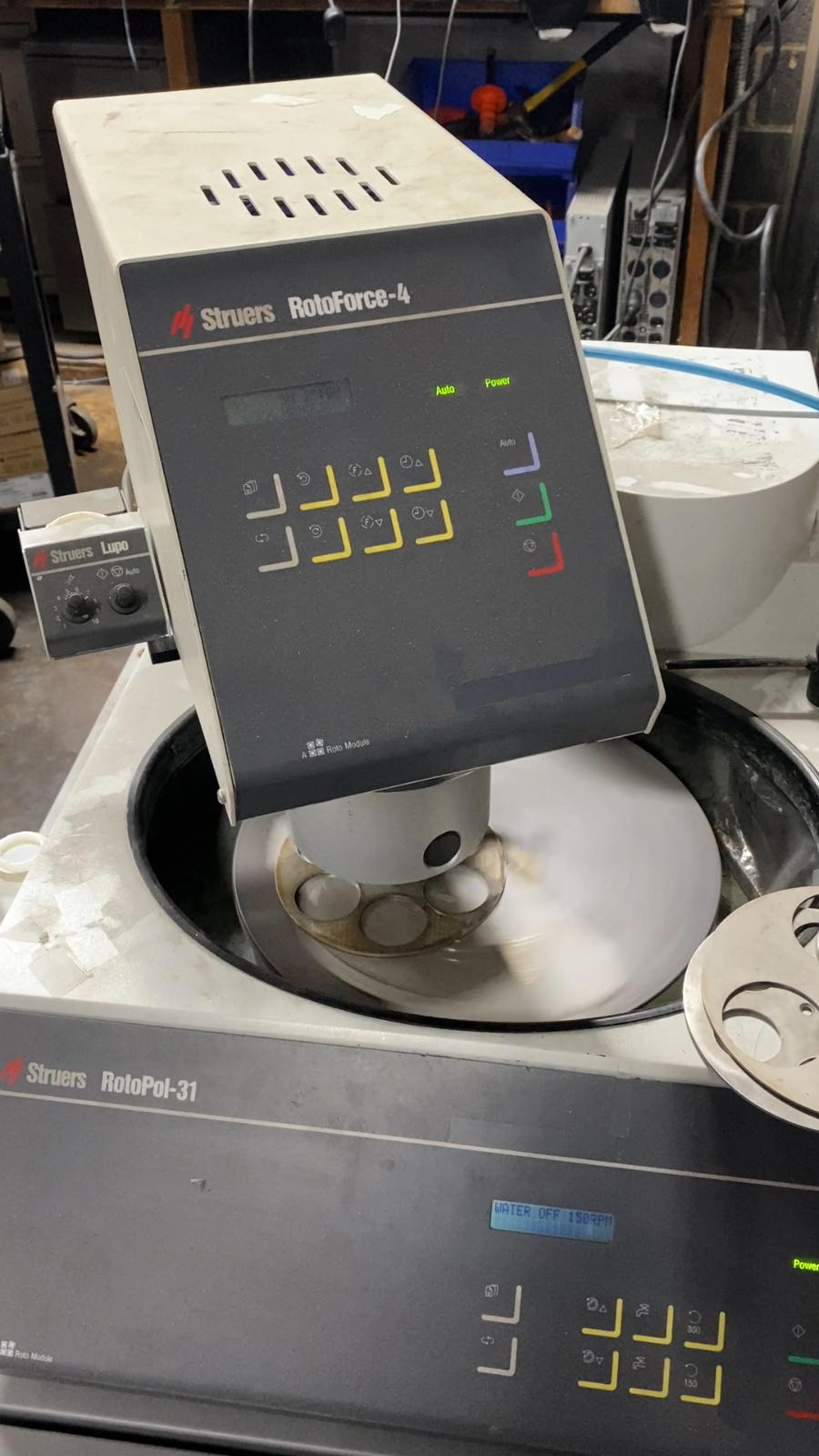 Struers RotoPol-31 Grinding / Polishing Machine with RotoForce-4 | eBay