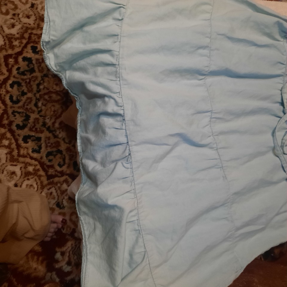 MPH Collection Womens XL Faded Denim Sleeveless Dress With Tie At Waist ...