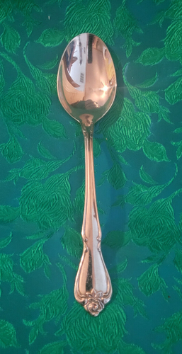 Oneida USA Stainless Arbor Rose True Rose Oval Soup Spoons 14 to Sell ...