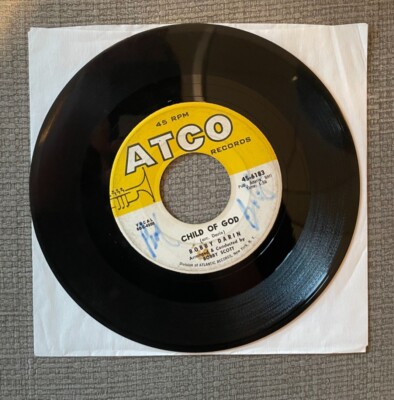 Bobby Darin Signed ATCO 45 RPM Record - Todd Mueller LOA | eBay