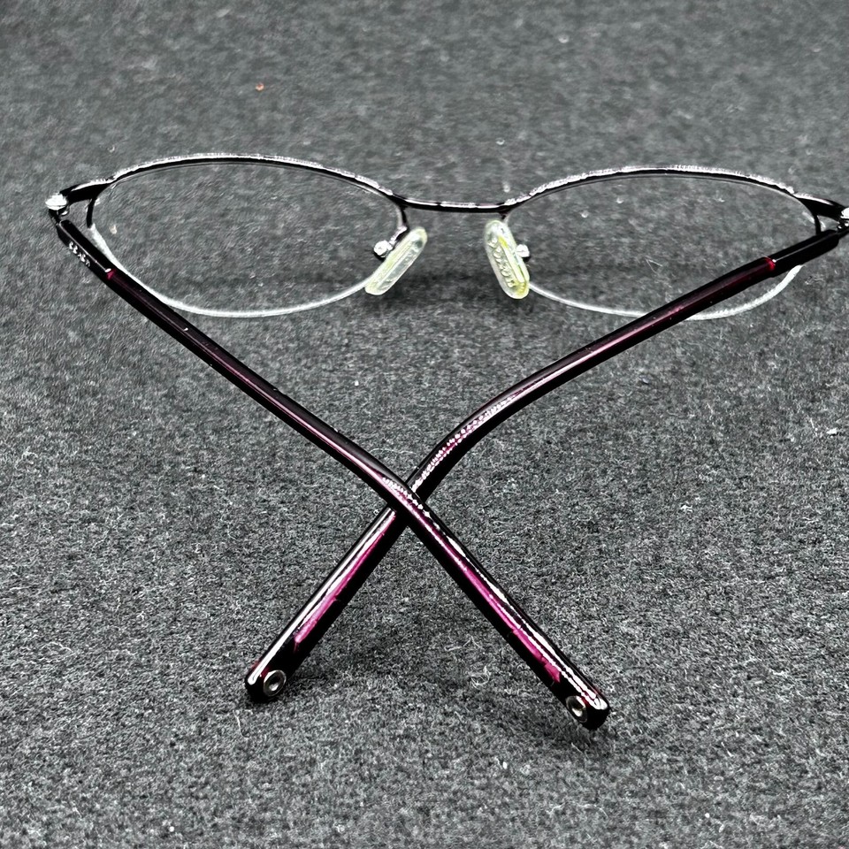 Coach Jillian (104) Half-Rim Eyeglasses **FRAME ONLY** Lilac 49-17-135 ...