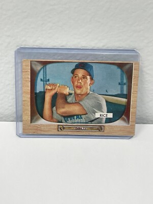 1955 Bowman #52 Hal Rice Baseball Card | eBay