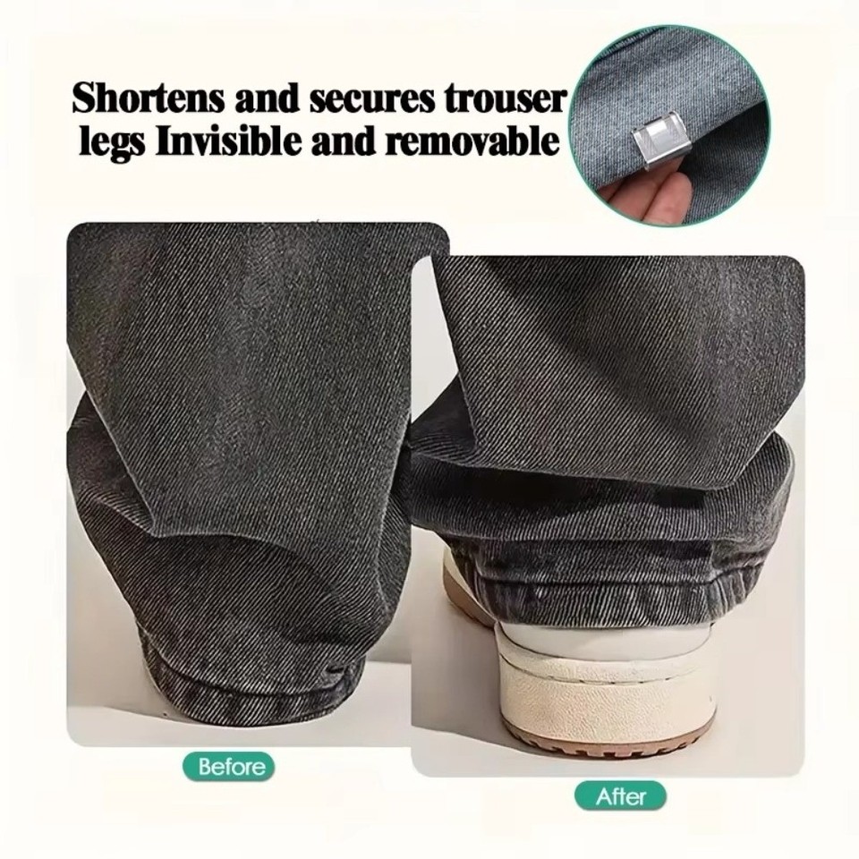 1/4Pcs Fixing Hem Anti Sliding Clip Invisible Concealment Buckle Long ...