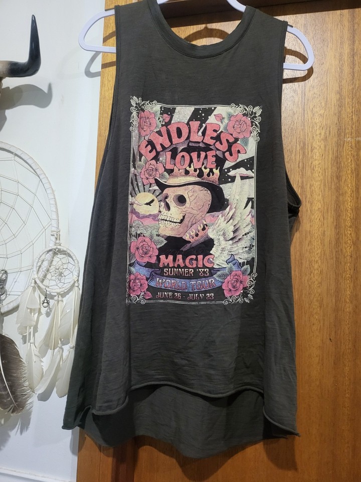 spell and the gypsy Enless Love Tank L | eBay Australia