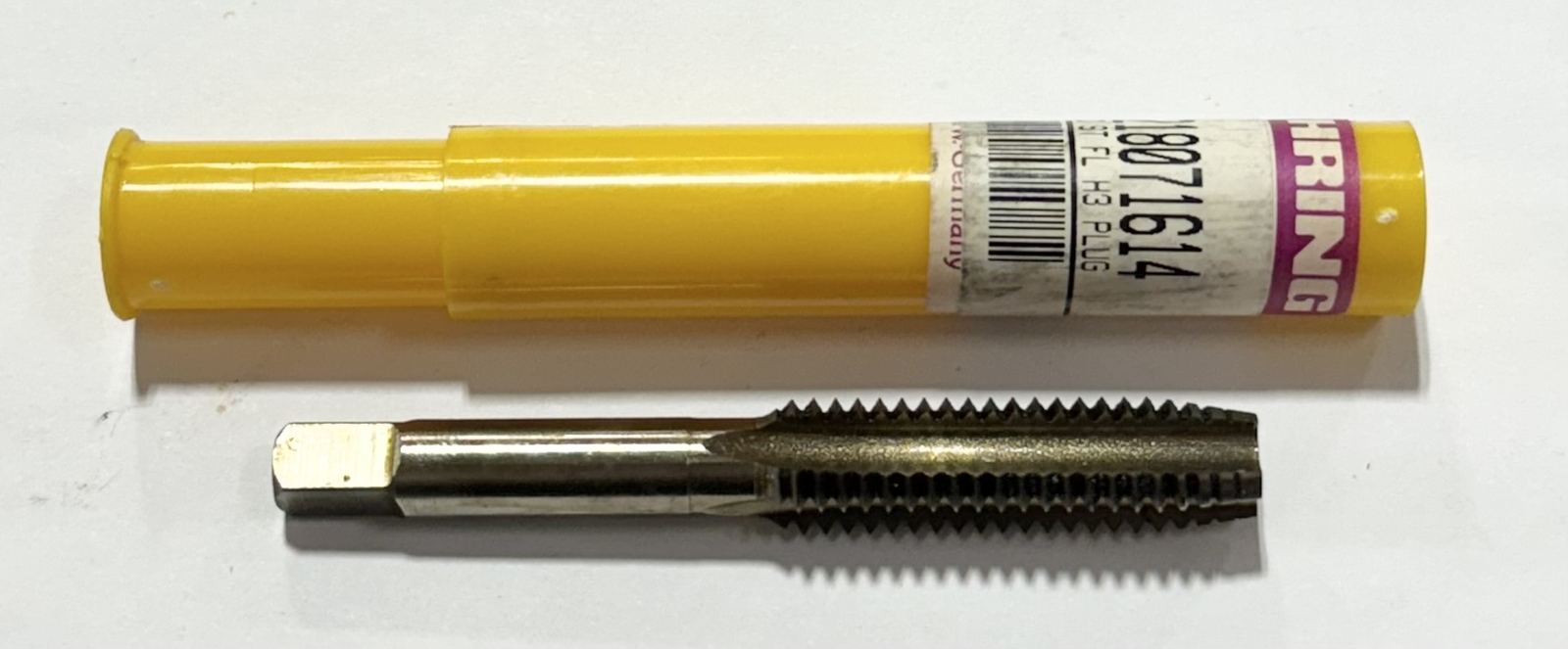 GUHRING 7/16"-14 Cobalt Straight Flute Tap H3 4 Flute Plug Tap | eBay