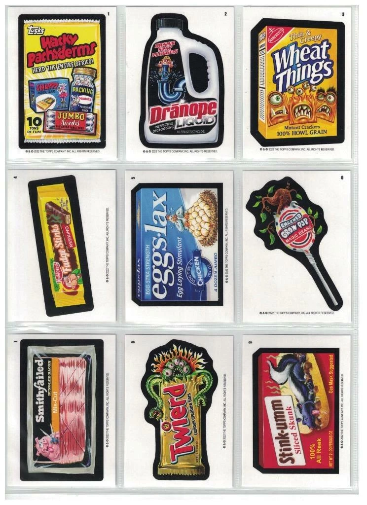 Topps Wacky Stickers