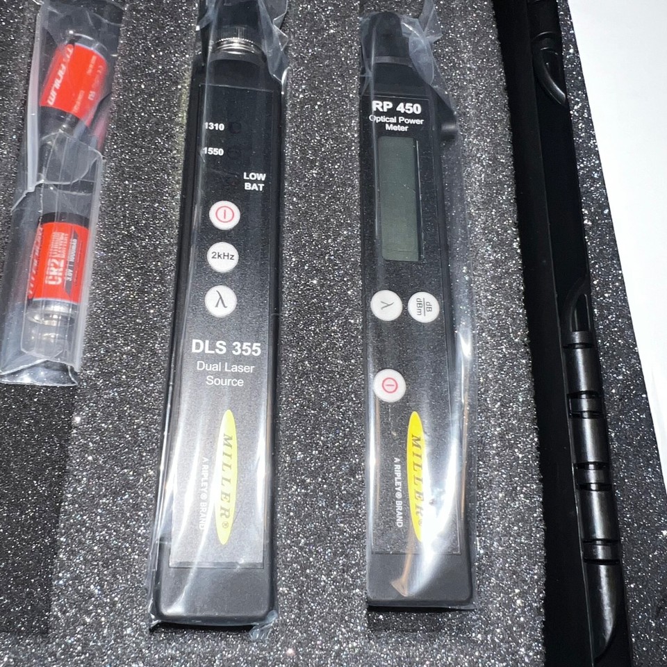 Miller ODM SM Fiber Loss Test Set + LFI - ODM RP-450 & ODM DLS-355 ...