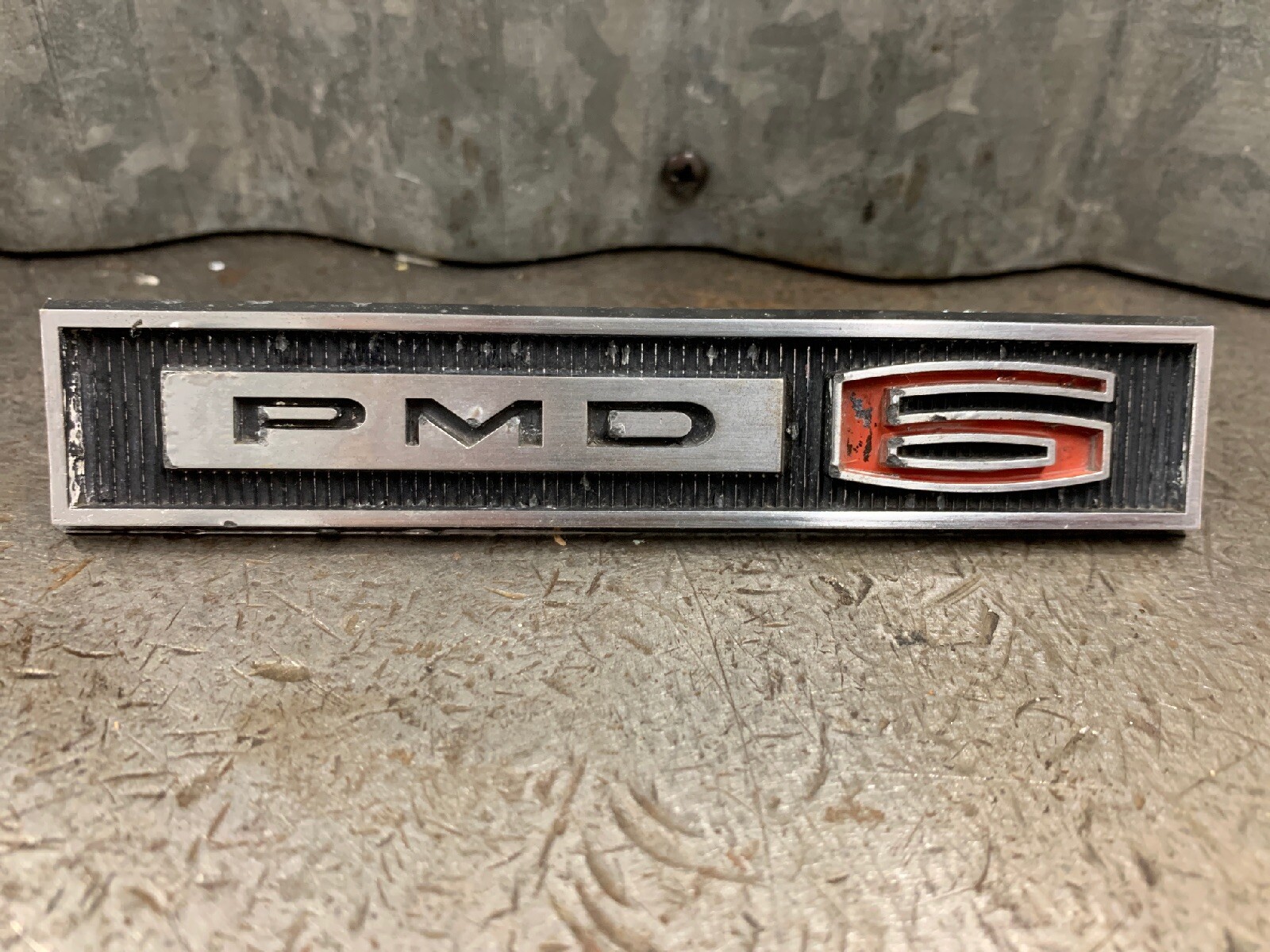 1965 Pontiac Tempest PMD 6 Fender Emblem OEM, 9780110 | eBay