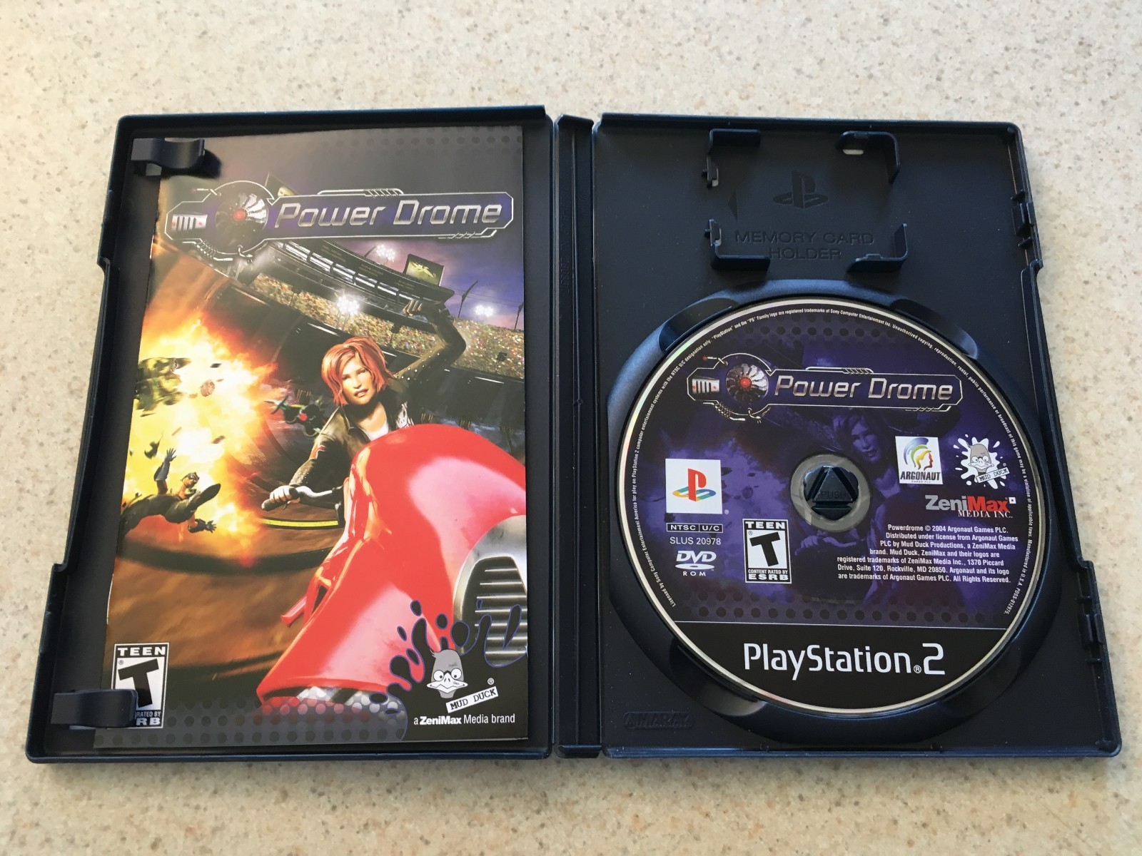 Powerdrome (Sony PlayStation 2, 2004) PS2 Complete! CIB Very Nice1 ...