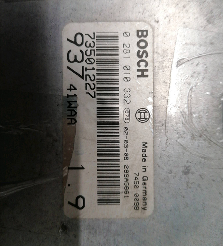 55185365 boîtier pour ALFA ROMEO 147 (W8) 1.9 JTD Progress. Ber. 2000 ...