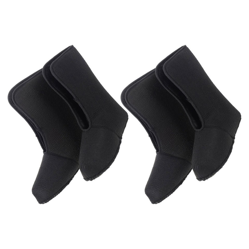 2 Pairs Snow Boot Liners: Removable Insulated Boot Covers - Warm ...