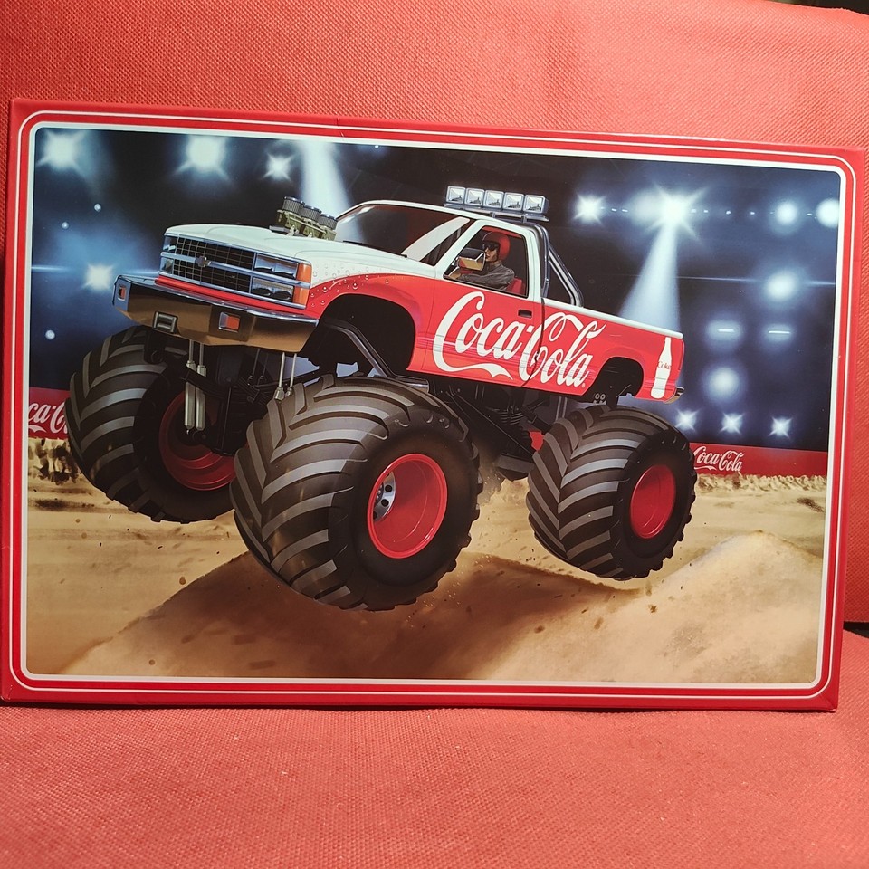 Body Shell & Frame Chevy Monster Truck 1:25 scale model car part AMT | eBay