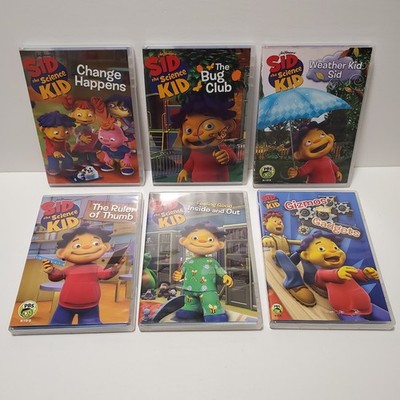Lot of 6 Sid the Science Kid DVDs | eBay