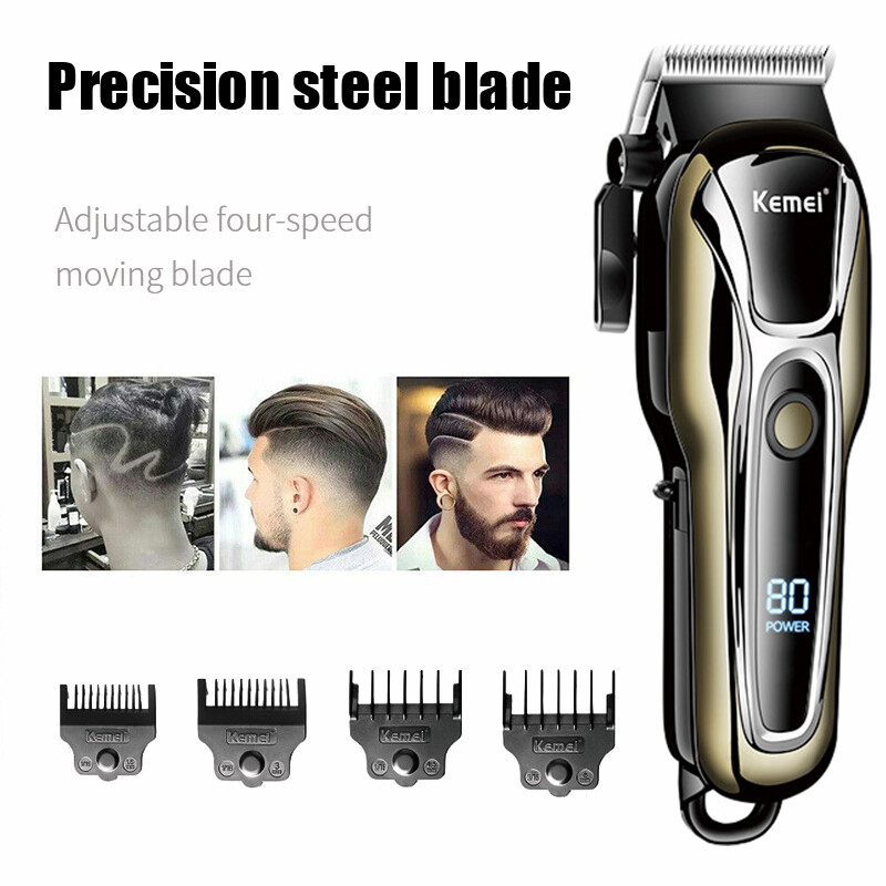 Men's Electric Shaver Trimmer Razor Wireless Recharge Hair Beard ...