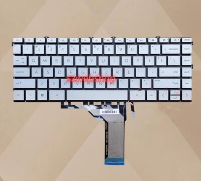 New for HP ENVY16 16-H 16-H1023dx TPN-C159 16-h0206TX US keyboard ...