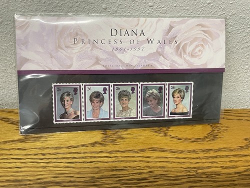 Princess Diana of Wales 1961-1997 ROYAL MAIL MINT Set Of 5 ...