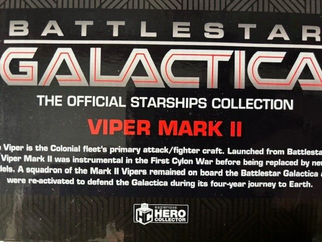 Eaglemoss Battlestar Galactica Viper Mark II RARE NIB | eBay