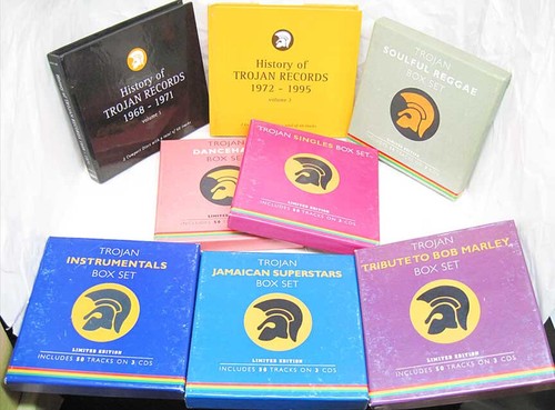 Trojan Reggae Box Set x 8 Soulful Instrumentals Superstars Dancehall 22 ...