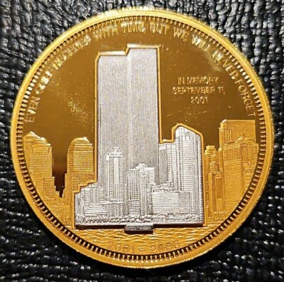 2006 NATIONAL COLLECTORS MINT 5TH ANNIVERSARY 9/11 2001 COIN TWIN ...