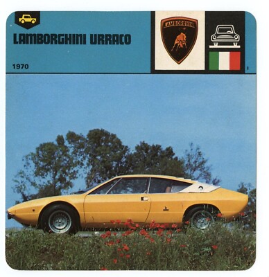 Lamborghini Urraco - GT / Production Car Edito Service SA Auto Rally ...