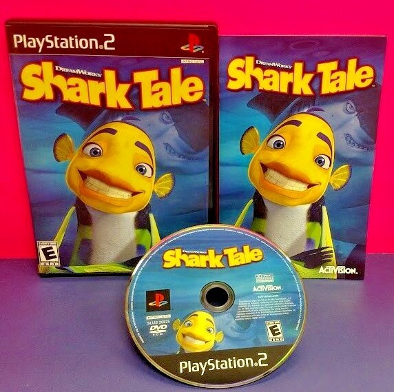 Shark Tale Dreamworks - PS2 Playstation 2 COMPLETE Game 1 Owner Near ...