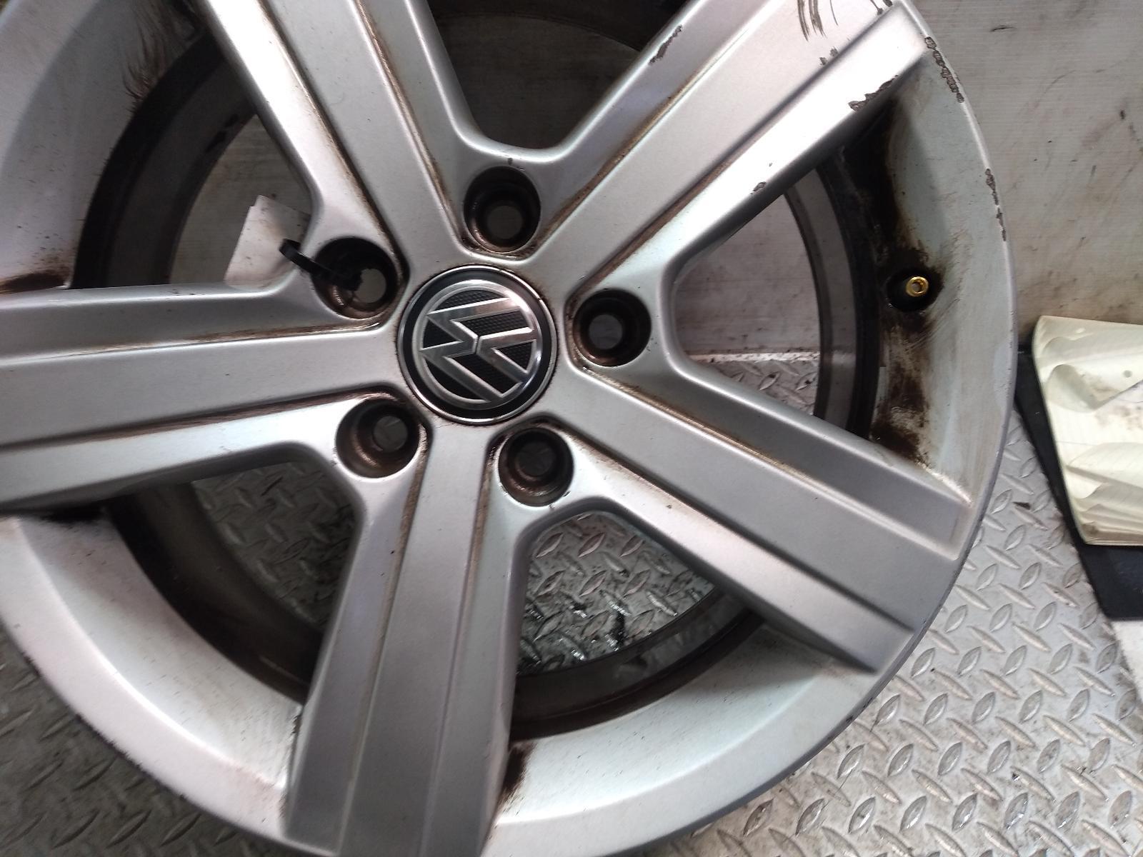 VOLKSWAGEN GOLF WHEEL ALLOY WHEEL 5 STUD 5 SPOKE PART NUMBER ...