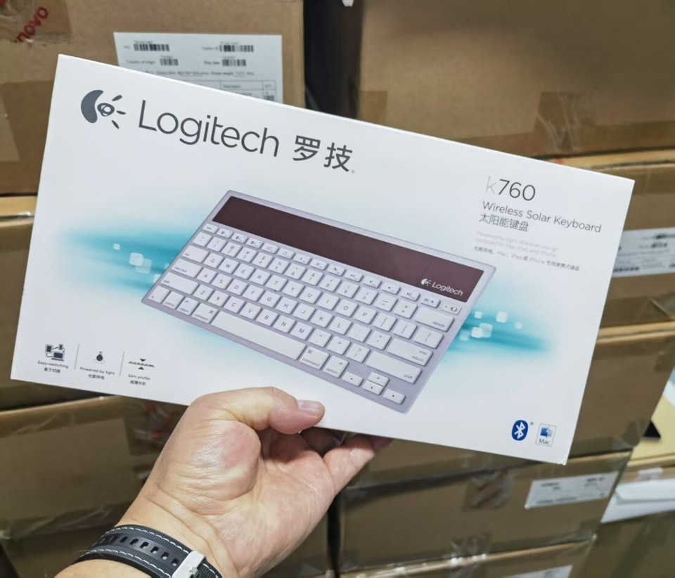Original Logitech K760 Wireless Solar Keyboard For Select Apple Mac ...